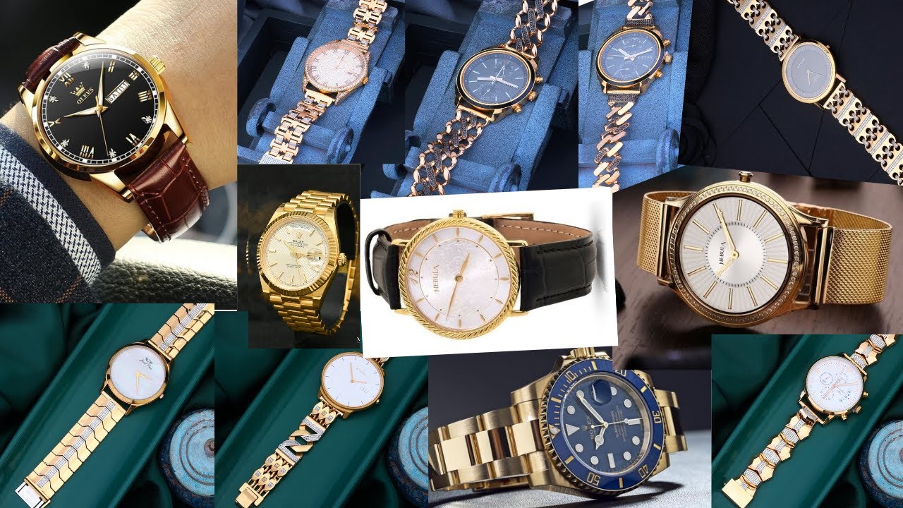 Latest watches for men 2024 with price l Latest gold watches for Men l ...