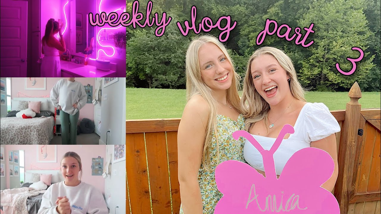 week in my life! featuring White Fox and big/little reveal!!!🎀 - YouTube