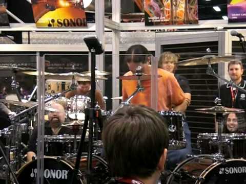 Derek Roddy Drum Solo at NAMM 2009!