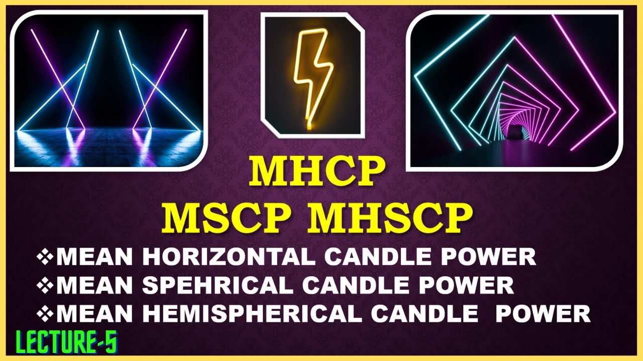 Illumination | MHCP | MSCP | MHSCP | Reduction Factor - YouTube