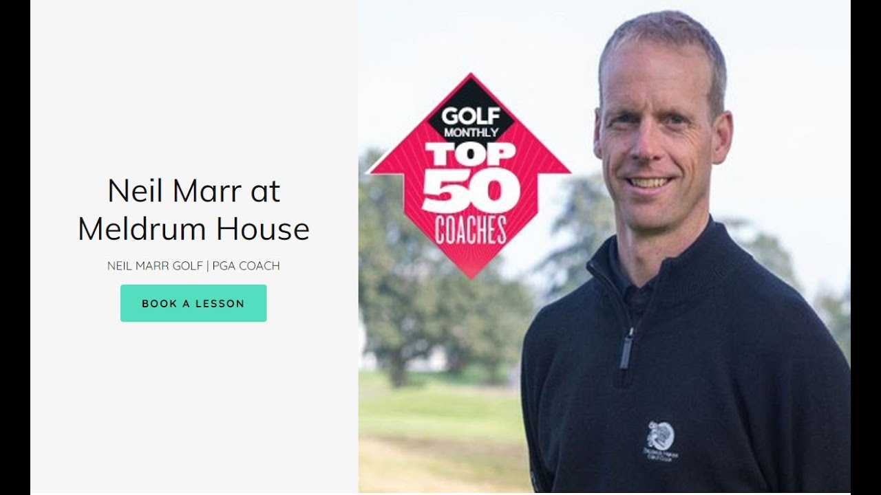 Intro to Neil Marr, #pgaprofessional at Meldrum House Hotel & Golf ...