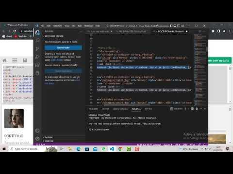 materi 13 (web dasar)templlate - YouTube