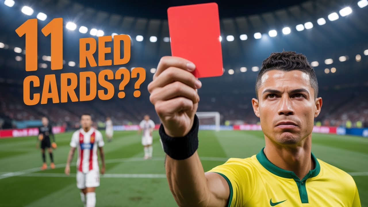 Ronaldo's Red Cards.. - YouTube