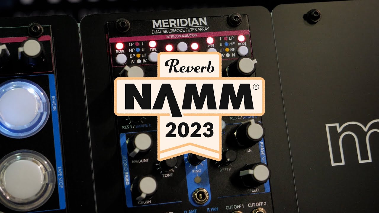 Modbap Modular Meridian Multimode Filter at NAMM 2023 - YouTube