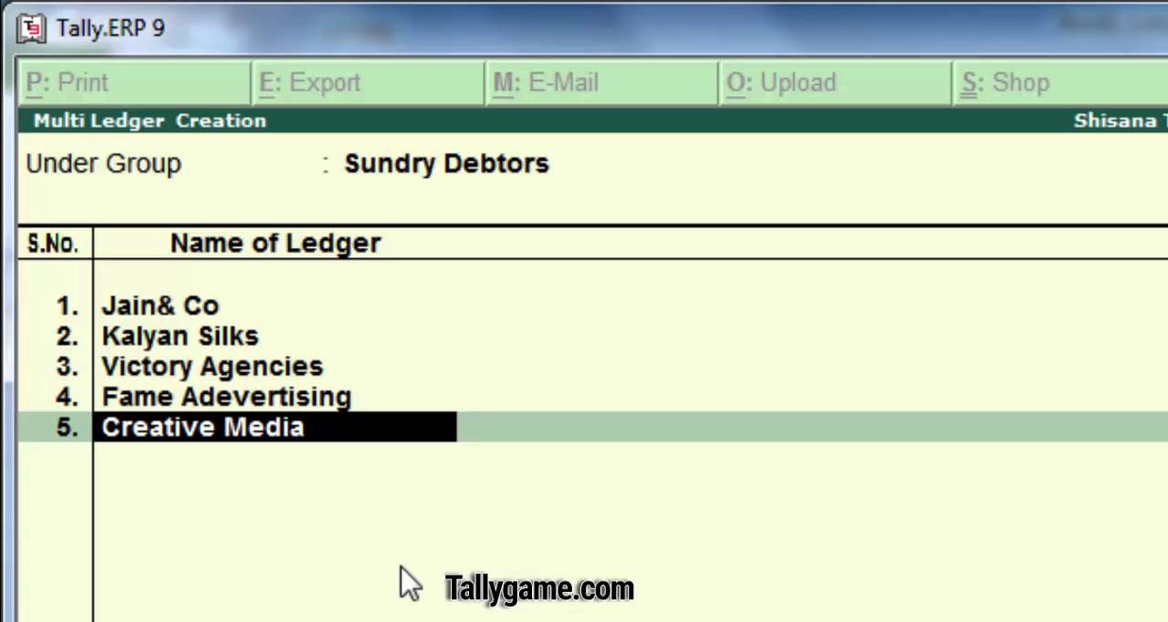 How To Create Multiple Ledger In Tally ERP9 Malayalam YouTube How To Create Multiple Ledger In Tally ERP9 Malayalam YouTube