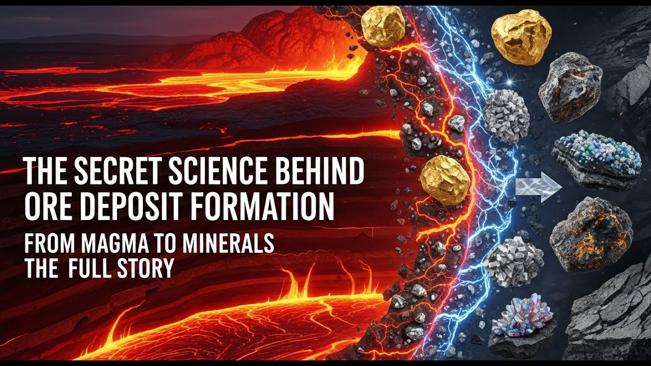 The Secret Science Behind Ore Deposit Formation | From Magma to ...