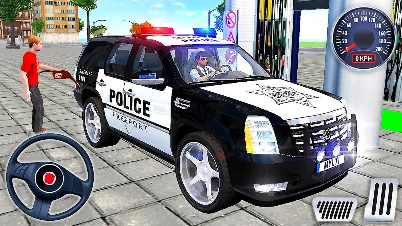Police Cadillac Escalade Driving - Offroad Jeep 4x4 Driver Simulator ...