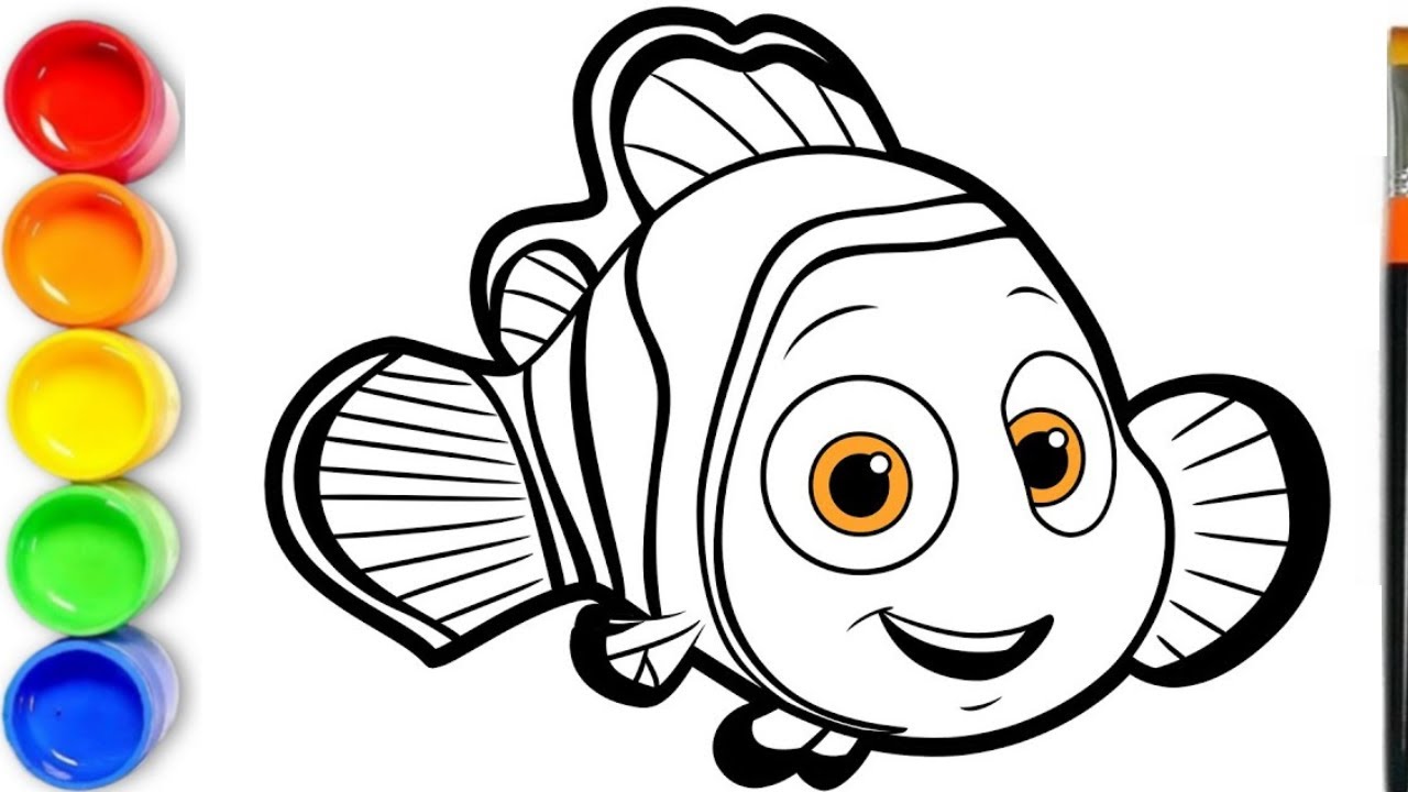 How to Draw Nemo | Finding Nemo - YouTube