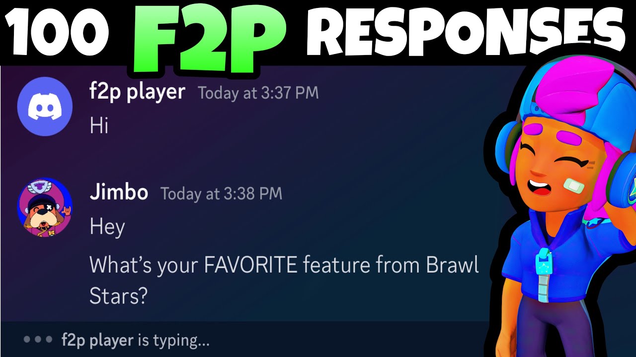 I Asked 100 F2P Players For Their FAVORITE Brawl Stars Feature! - YouTube