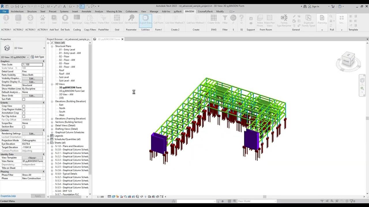Cách truyền dữ liệu vào WPF - ListView | Python | Dynamo | Revit - YouTube