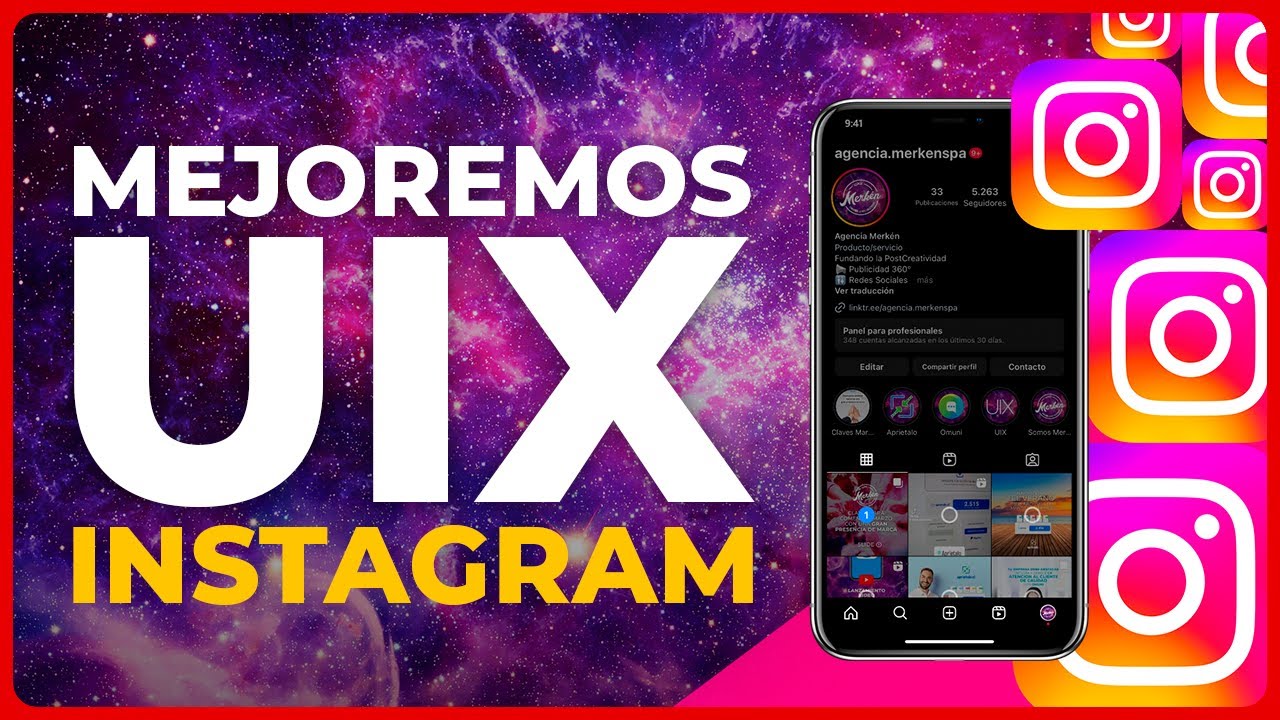 UI UX: Cómo mejoramos la UIX de #instagram - YouTube