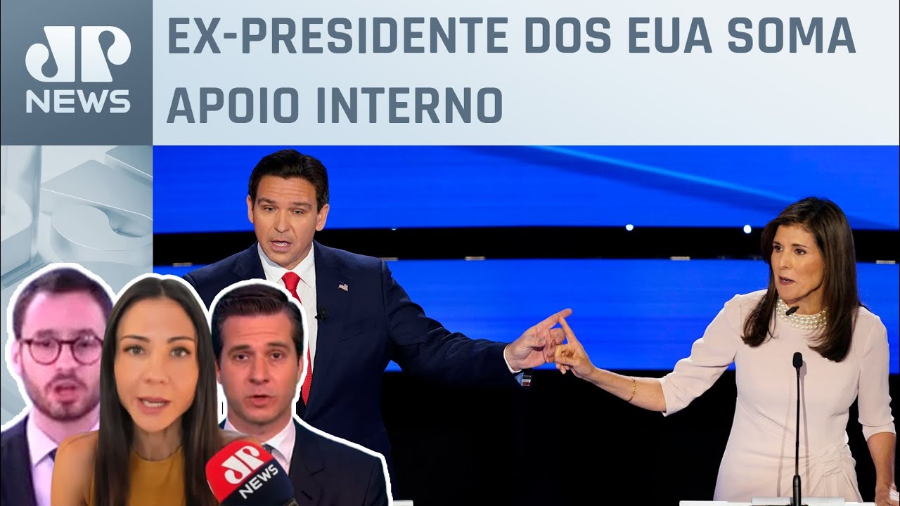 DeSantis e Haley confirmam apoio a Donald Trump; Neitzke, Amanda Klein ...