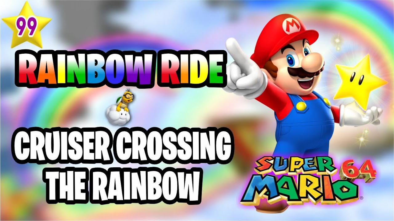 Super Mario 64 (PC Port) - Rainbow Ride - Cruiser Crossing the Rainbow ...