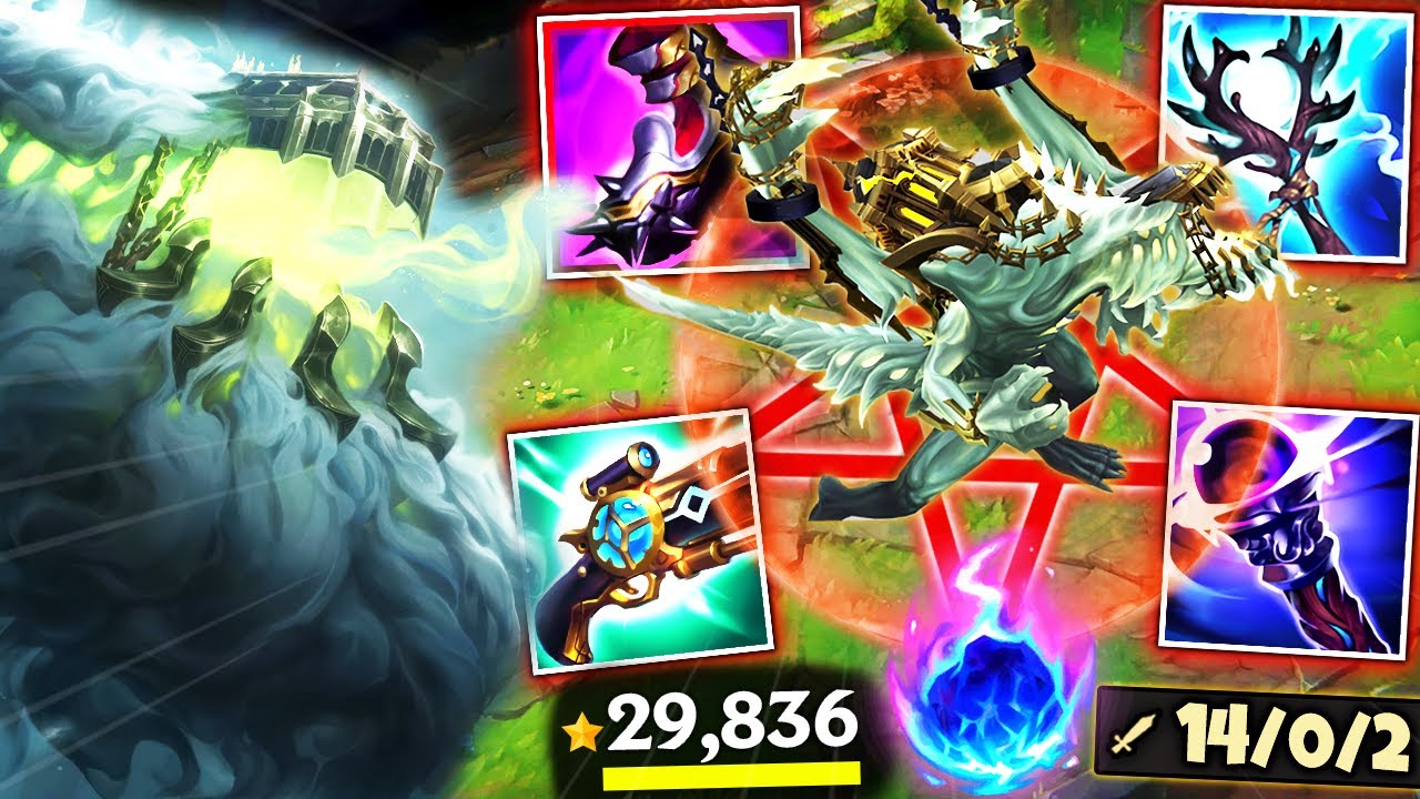 My New Season 15 Full Ap Pen Cho'Gath Build EVOLVED and reached its ...