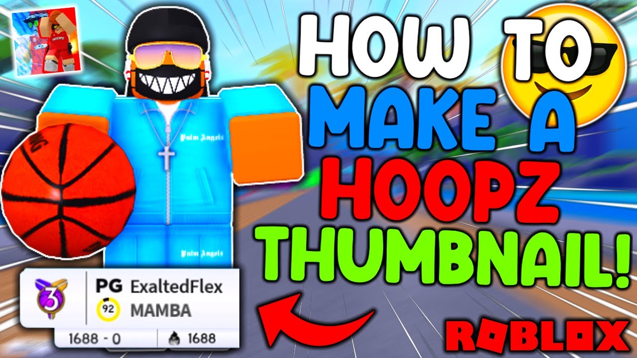 How To Make A Hoopz Thumbnail😱 | (FLEXPLAYZ THUMBNAIL TUTORIAL) - YouTube