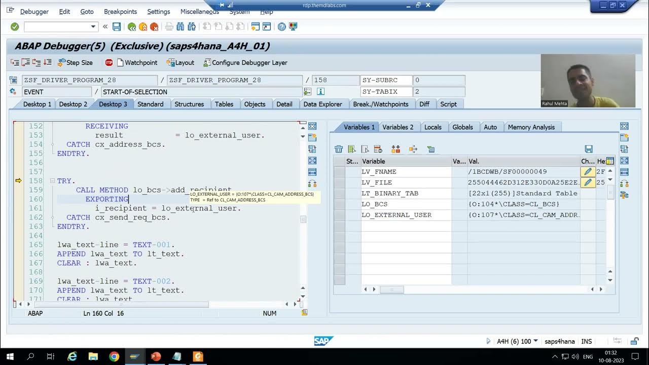 61 - Smartforms - Sending Smartform PDF as an E-Mail Attachment Part12 - YouTube