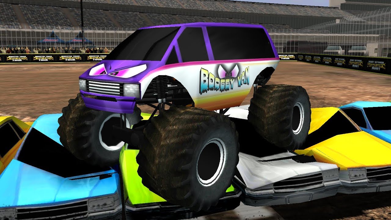 Boogey Van Practice From Level 18 - Monster Truck Destruction - YouTube