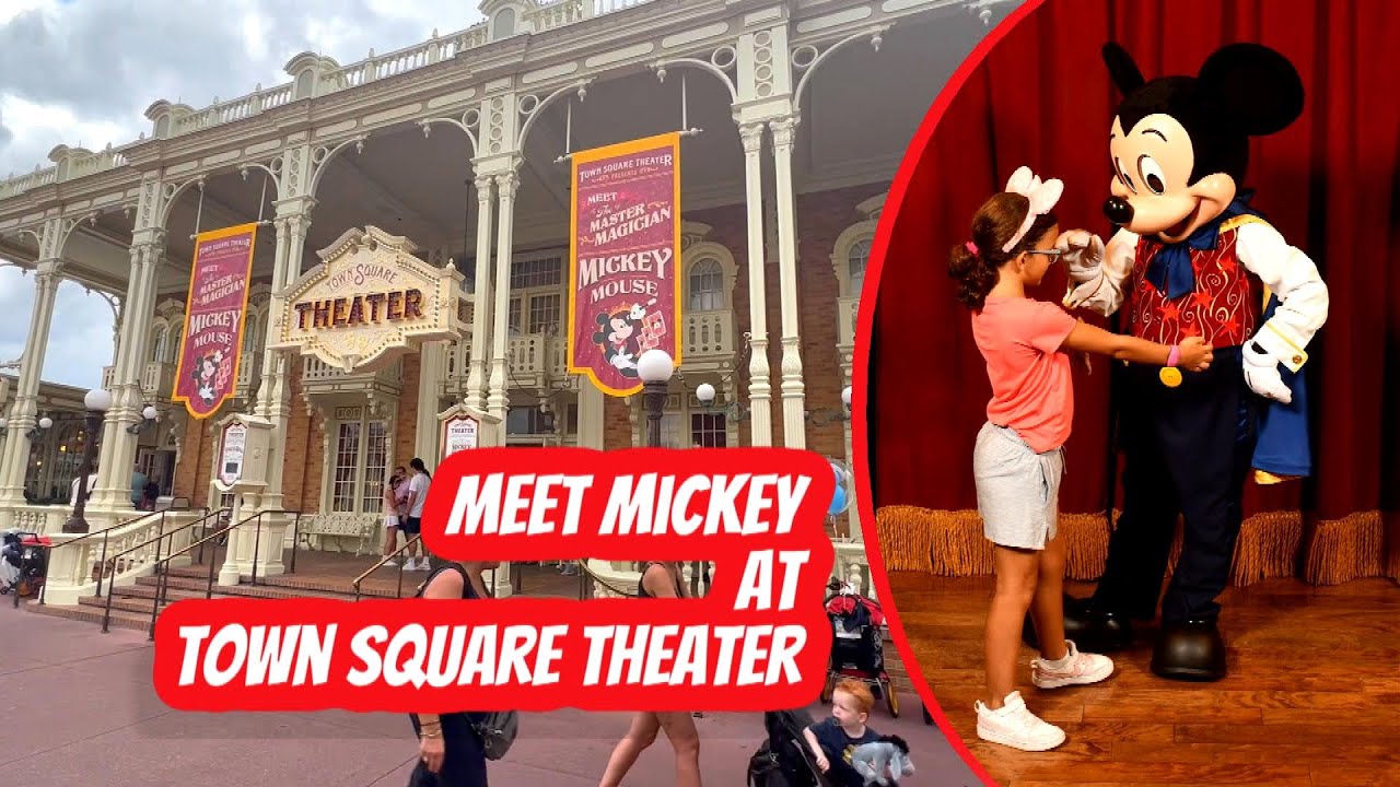 MEET AND GREET WITH MICKEY MOUSE AT TOWN SQUARE THEATER OF MAGIC ...