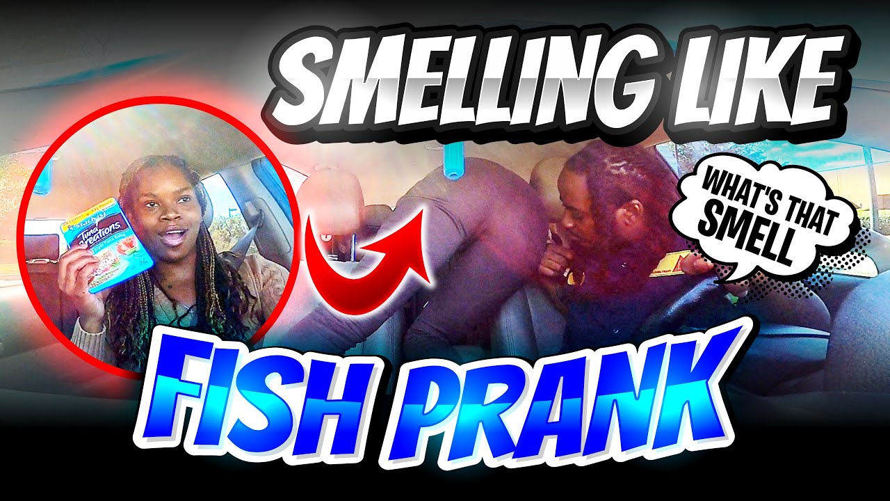 FISH SMELLING PRANK ON MY BOYFRIEND!! *HE THROWS UP* 😳 - YouTube