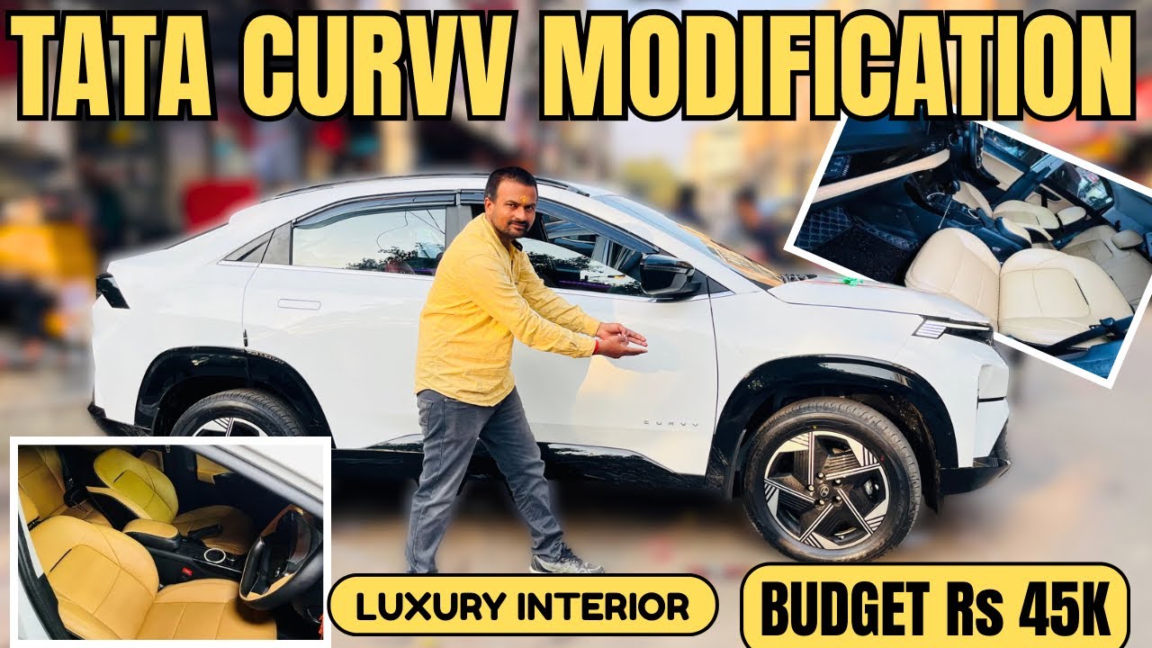 Tata Curvv Base Model Genuine Accessories | Tata Curvv Cretive Plus ...