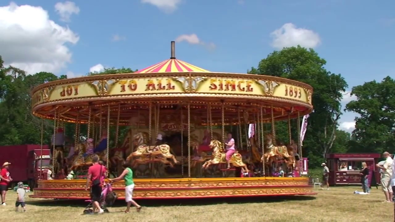 Victorian Steam Carousel - Carter's Steam-Powered Gallopers - YouTube