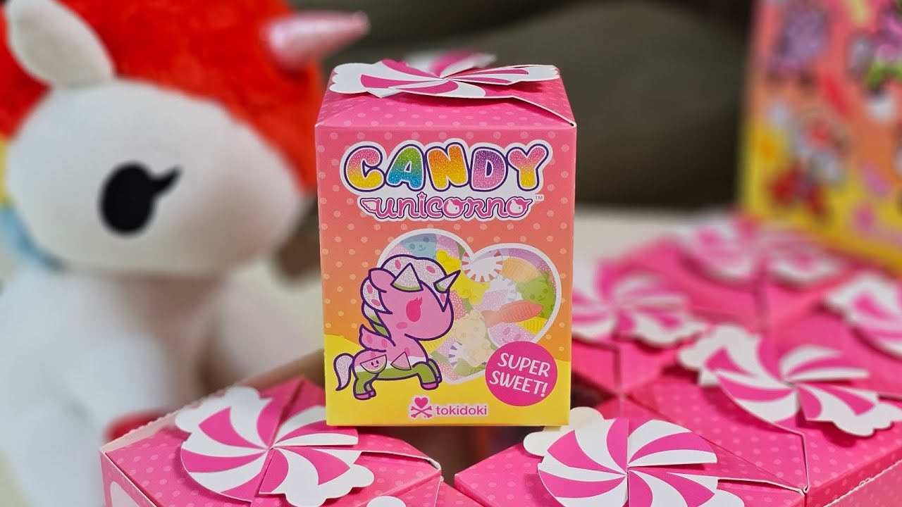 🍬 Tokidoki: Candy Unicorno, blind box case! - YouTube