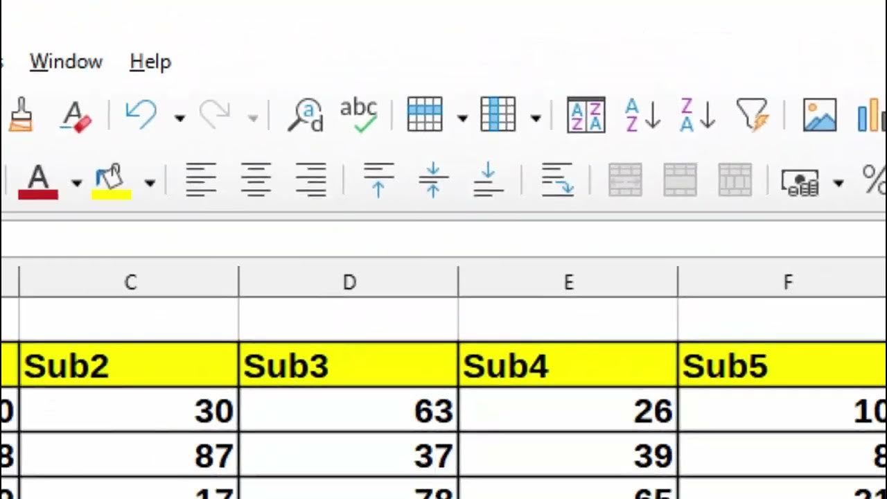 Sort and Filter in easy Steps in Libre Office Calc@COMPUTEREXCELSOLUTION - YouTube