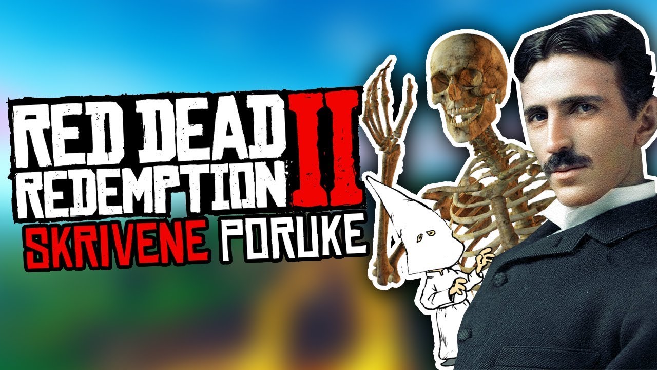 SKRIVENE PORUKE U RDR2 - Nikola Tesla, Ukleti Podrum!? - YouTube