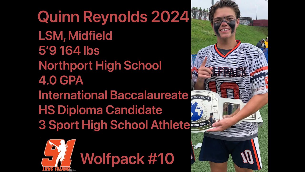 Quinn Reynolds 2024 LSM Summer & Fall 2021 Team 91 Wolfpack - YouTube