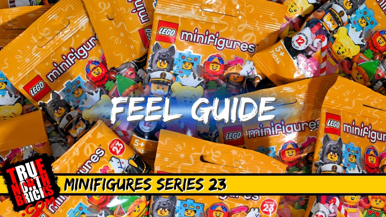 LEGO Minifigures Series 23 Hands on Feel Guide! - YouTube