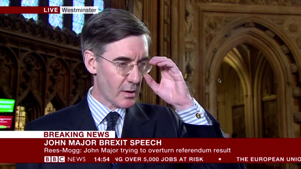 Jacob Rees-Mogg responds to the hypocritical Brexit speech from Sir ...