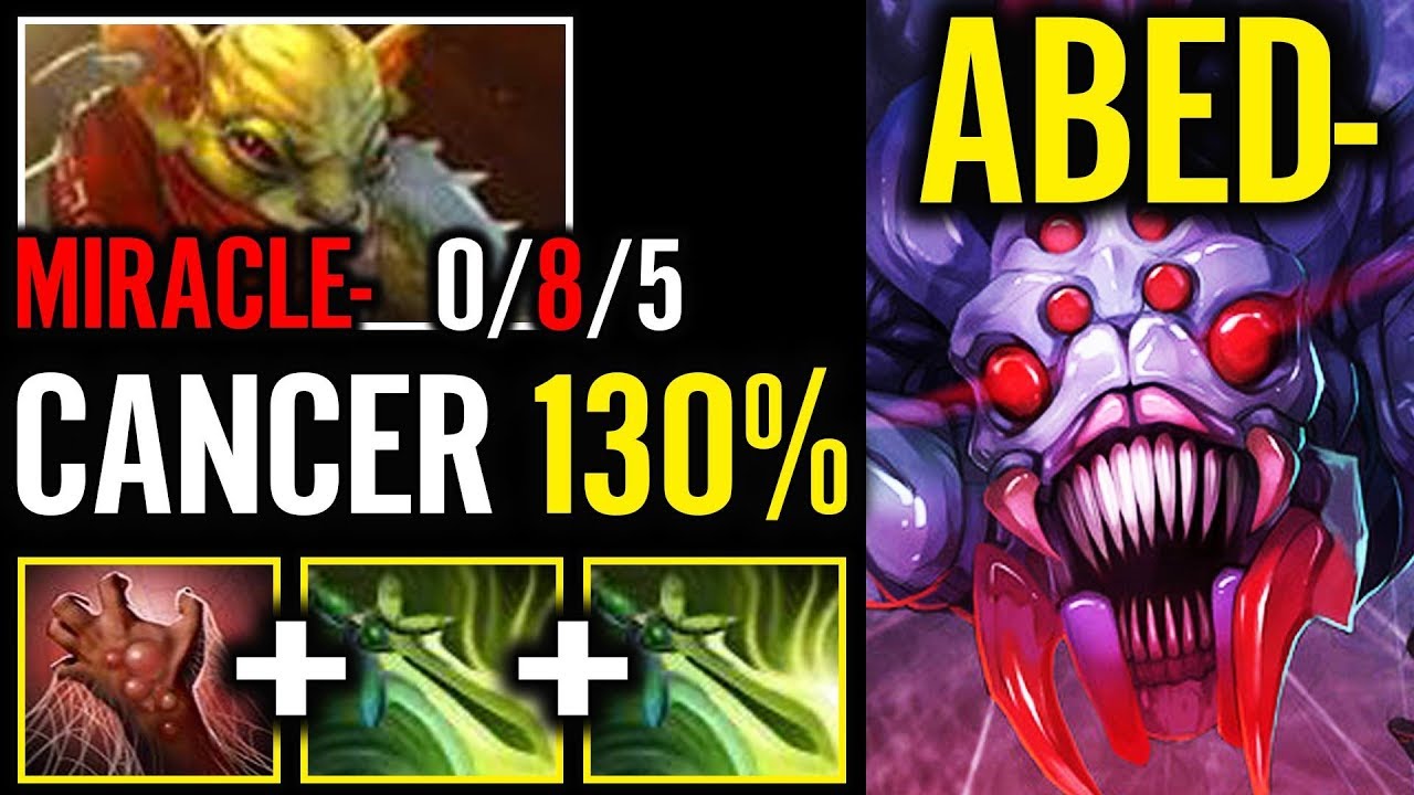 MAX Miss Build on Broodmother Abed vs Miracle - Miracle- is so FEED ...