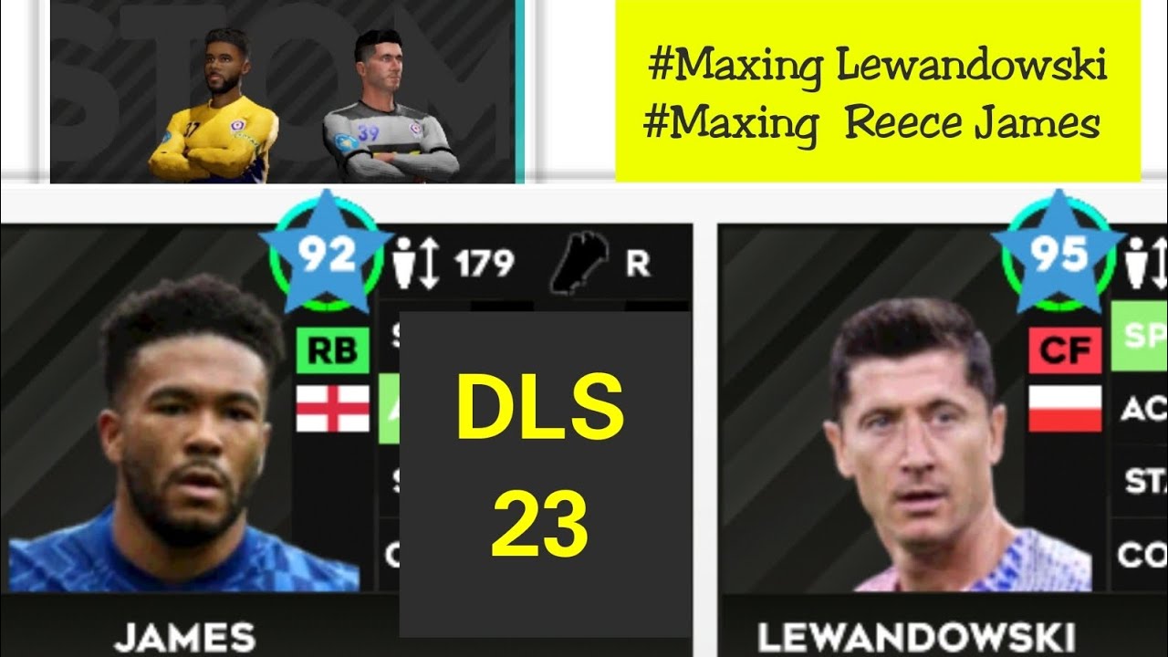 Maxing Lewandowski | Maxing Reece james | DLS23 - YouTube