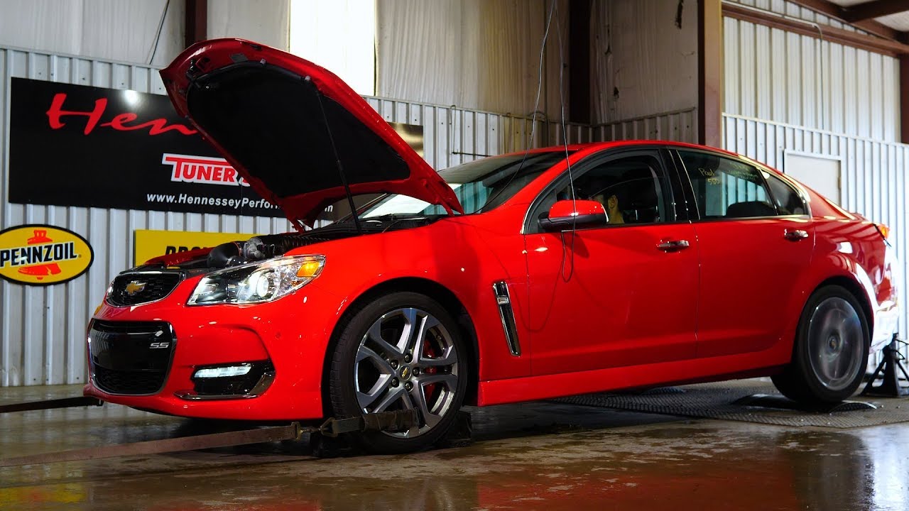 Hennessey Supercharged Chevrolet SS Chassis Dyno Testing - YouTube
