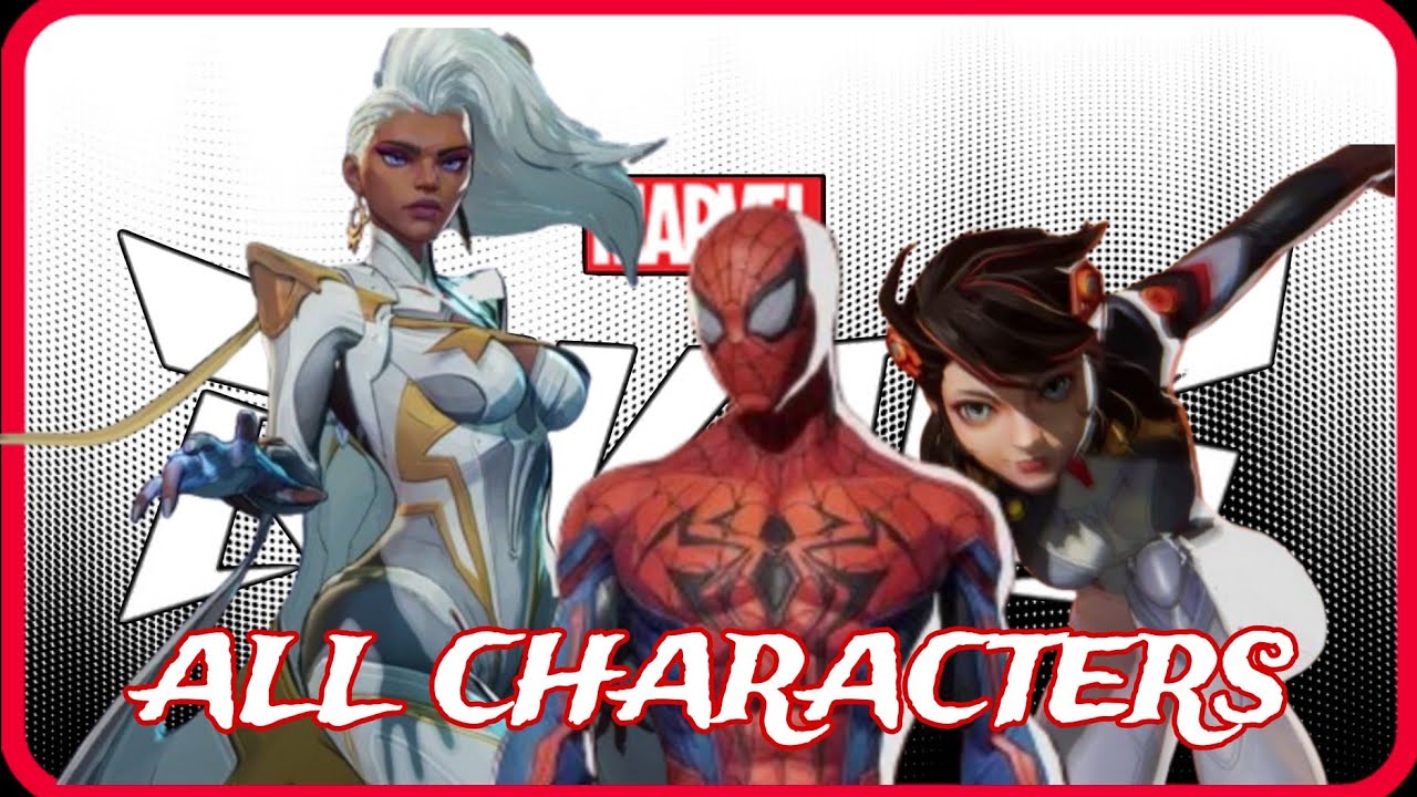 Every Character in the Closed Alpha | Marvel Rivals - YouTube