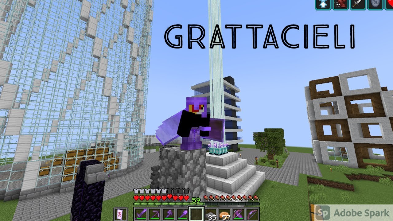 COME COSTRUIRE GRATTACIELI su MINECRAFT! - YouTube