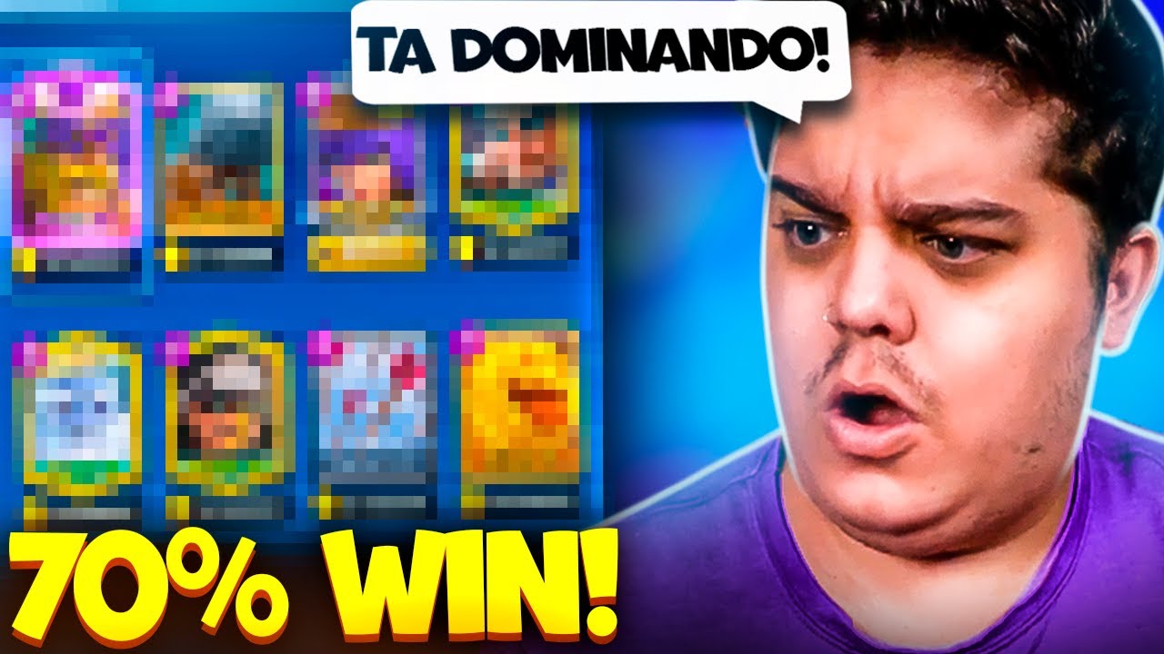 JA TEMOS O DECK QUE TA DOMINANDO O NOVO META DO CLASH ROYALE - YouTube