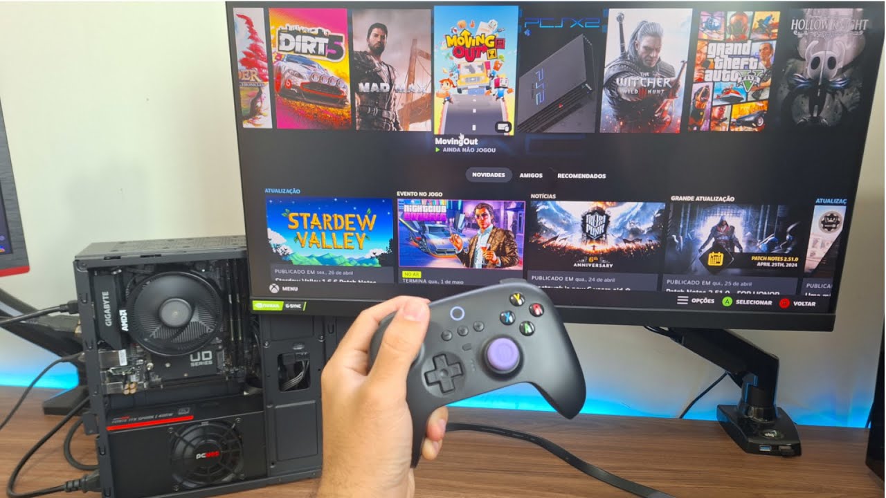 Transformei o MINI PC em um console de VIDEOGAME! - YouTube