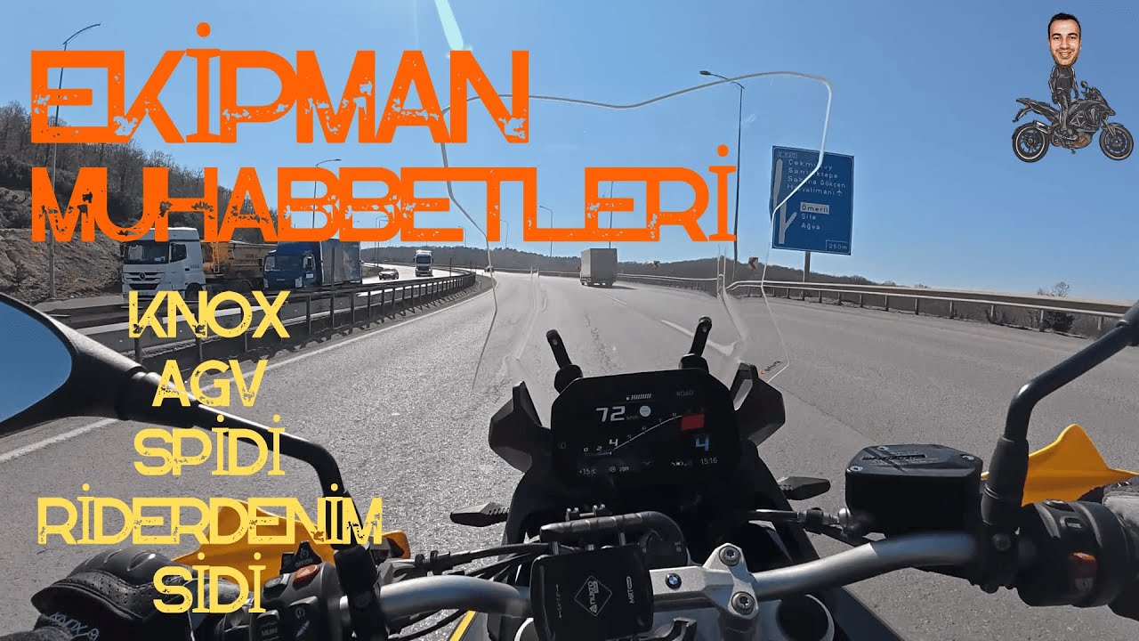 EKİPMAN MUHABBETLERİ KNOX-AGV-SPİDİ-RİDERDENİM-SİDİ - YouTube