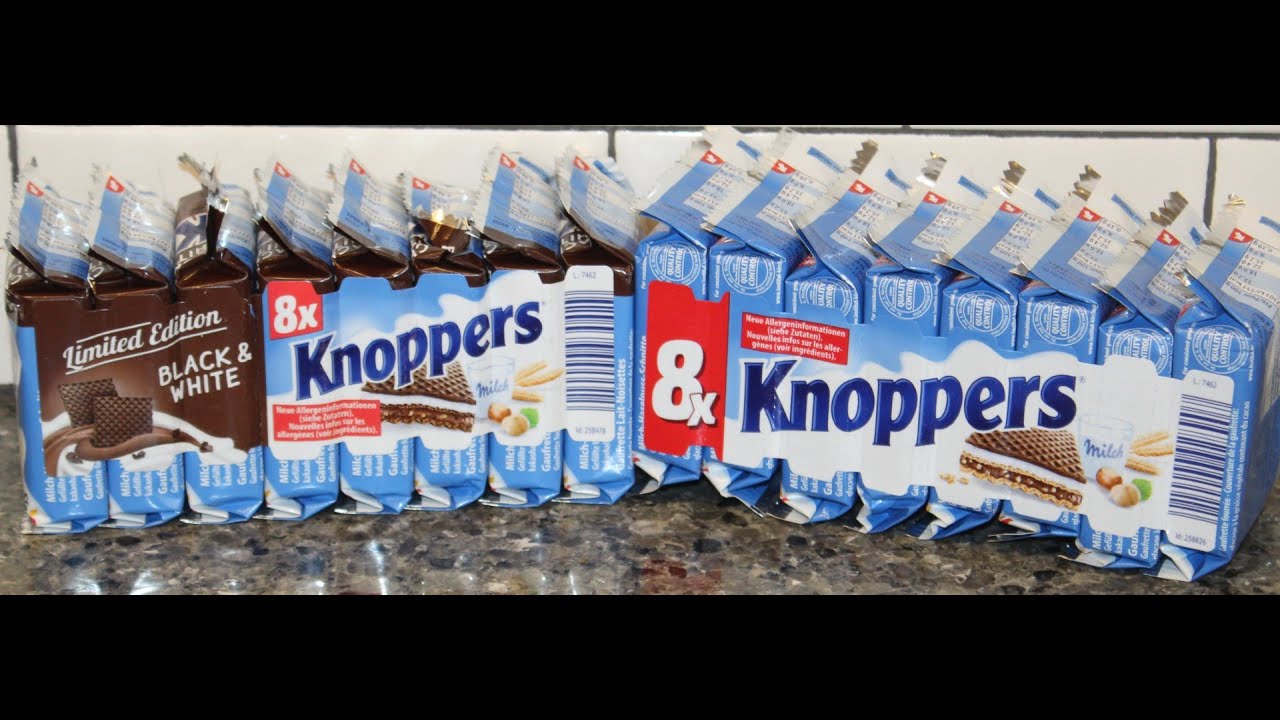 Knoppers Black & White vs Traditional Review - YouTube