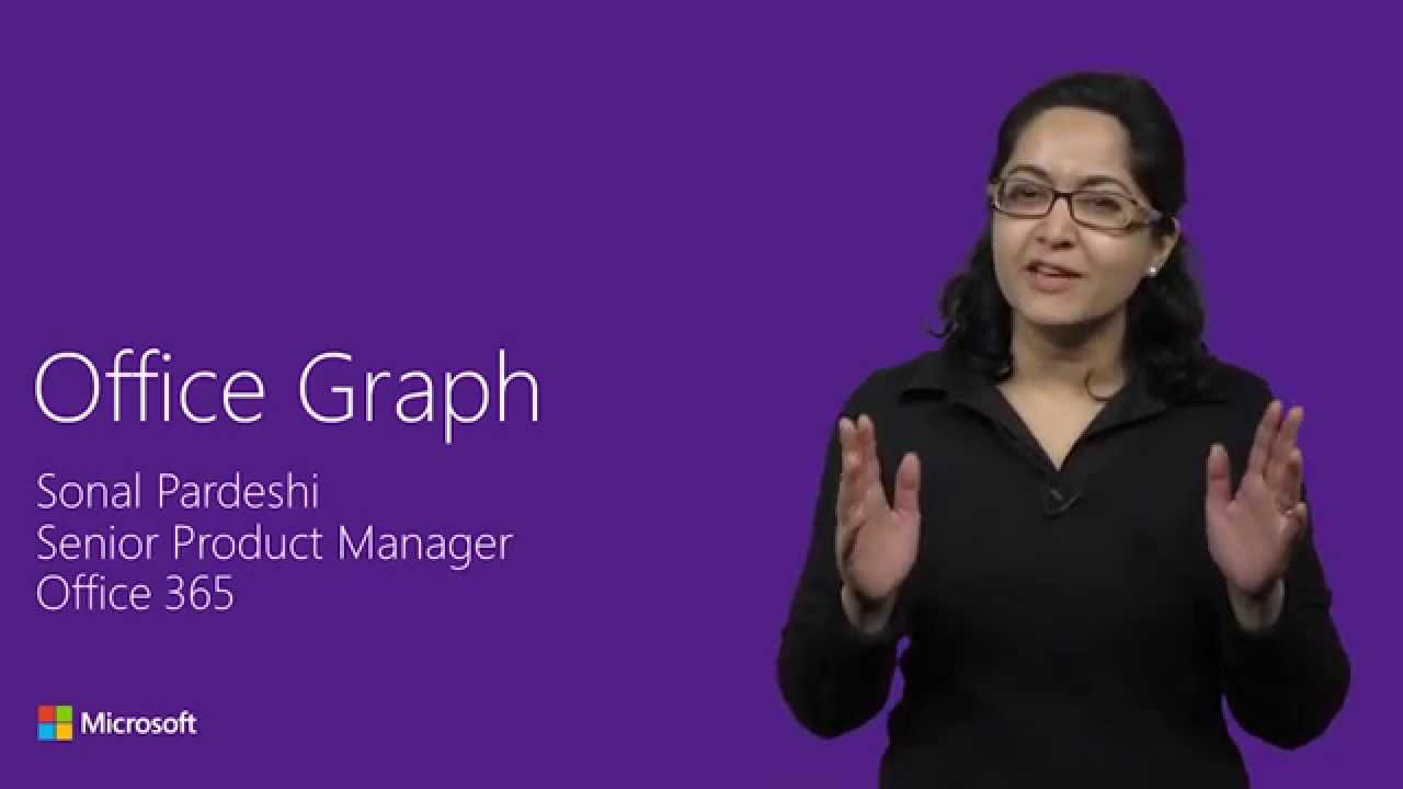 Office Graph (Developer Preview) - YouTube