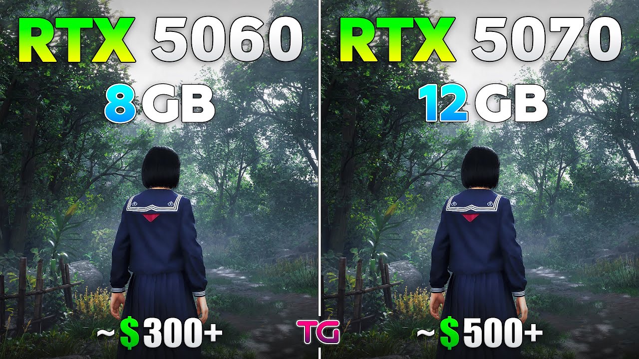 RTX 5060 vs RTX 5070 - Test in 10 Games - YouTube