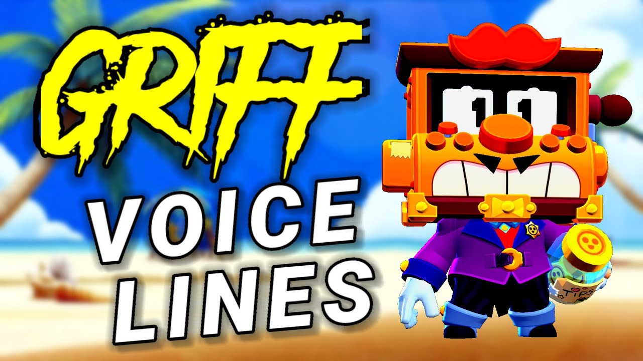 Griff voice lines and quotes - dialogues Brawl Stars - YouTube