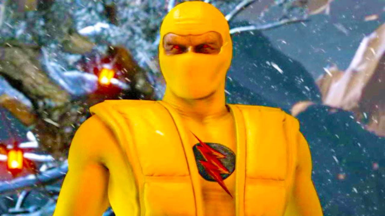 Mortal Kombat XL - Reverse-Flash Jax Costume Skin Mod Performs Intros ...