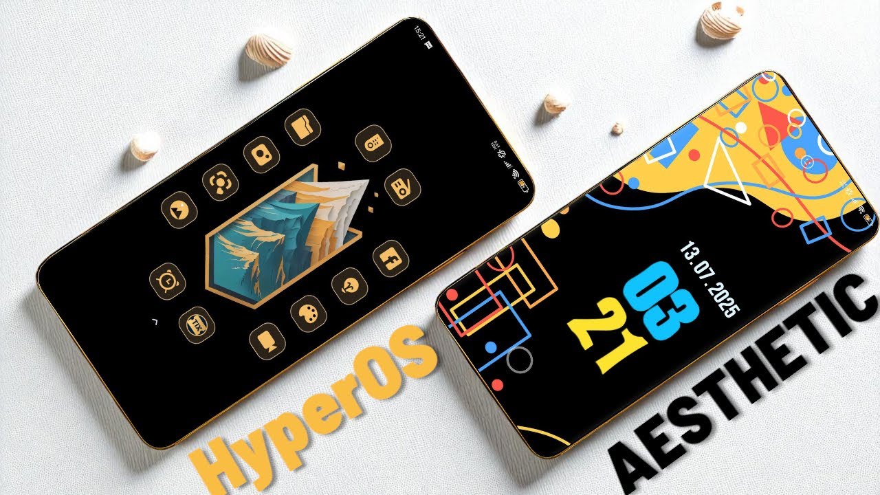 Tema Dark HyperOS Paling Estetik! Buat Xiaomi POCO Redmi Semua Seri ...