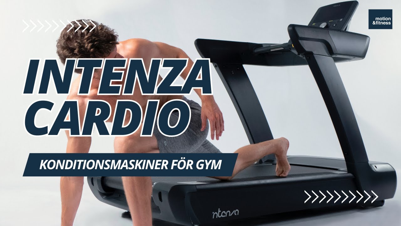 Intenza Cardio - konditionsmaskiner för gym - YouTube