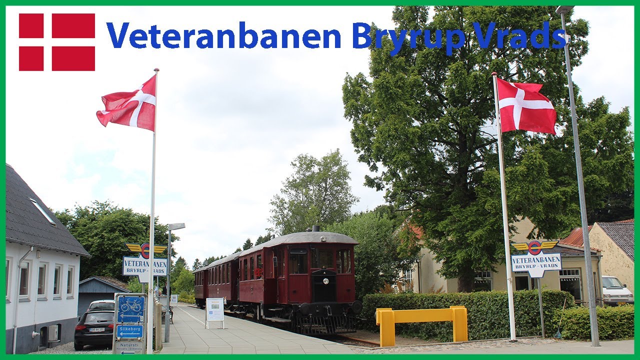 Veteranbanen Bryrup Vrads | Vintage Train Ride on HV M10 from 1929 ...