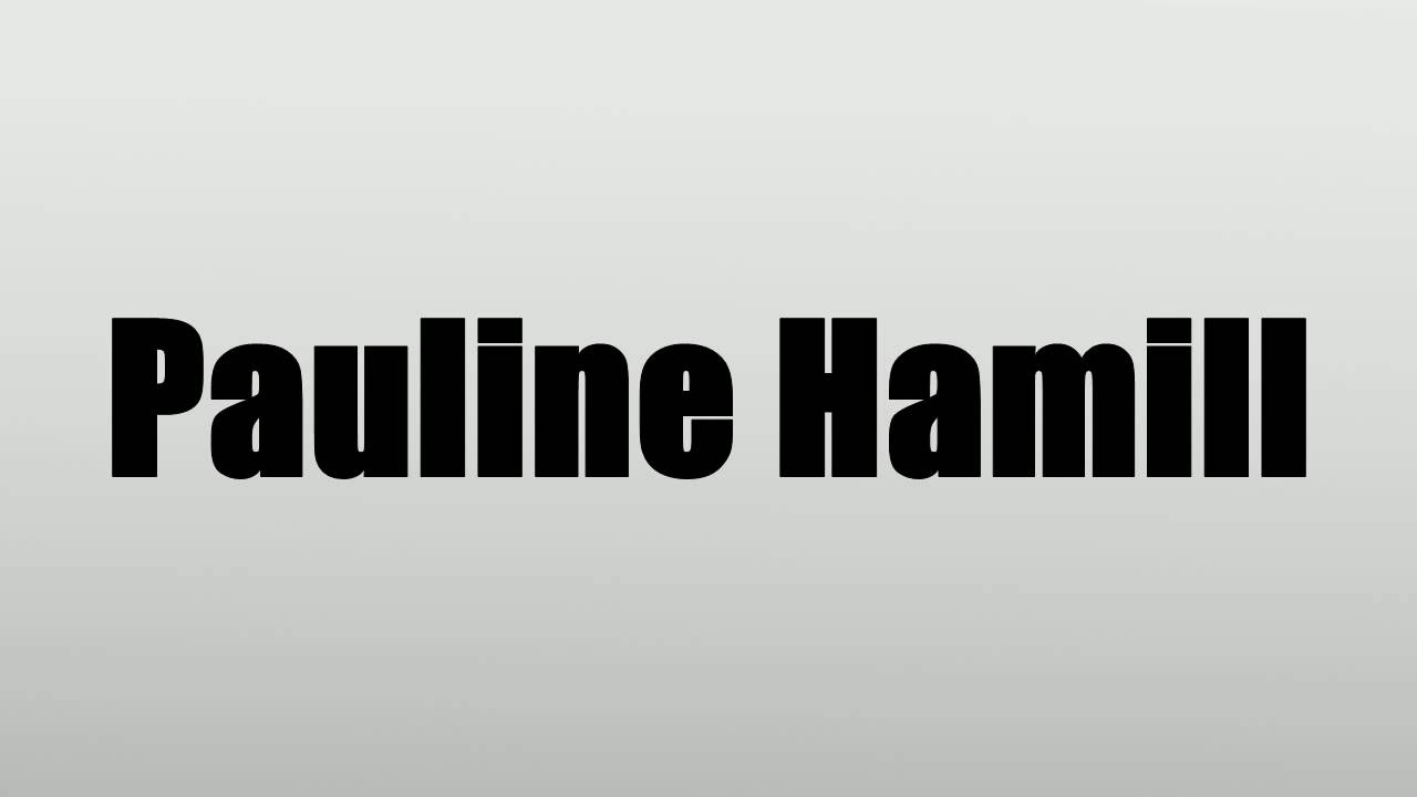 Pauline Hamill - YouTube