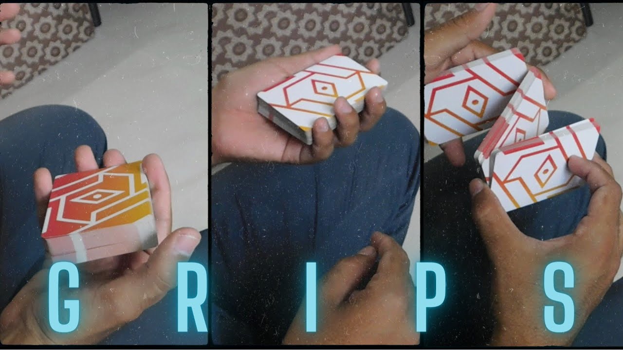 Cardistry Basic:- Types of Deck Grips - YouTube