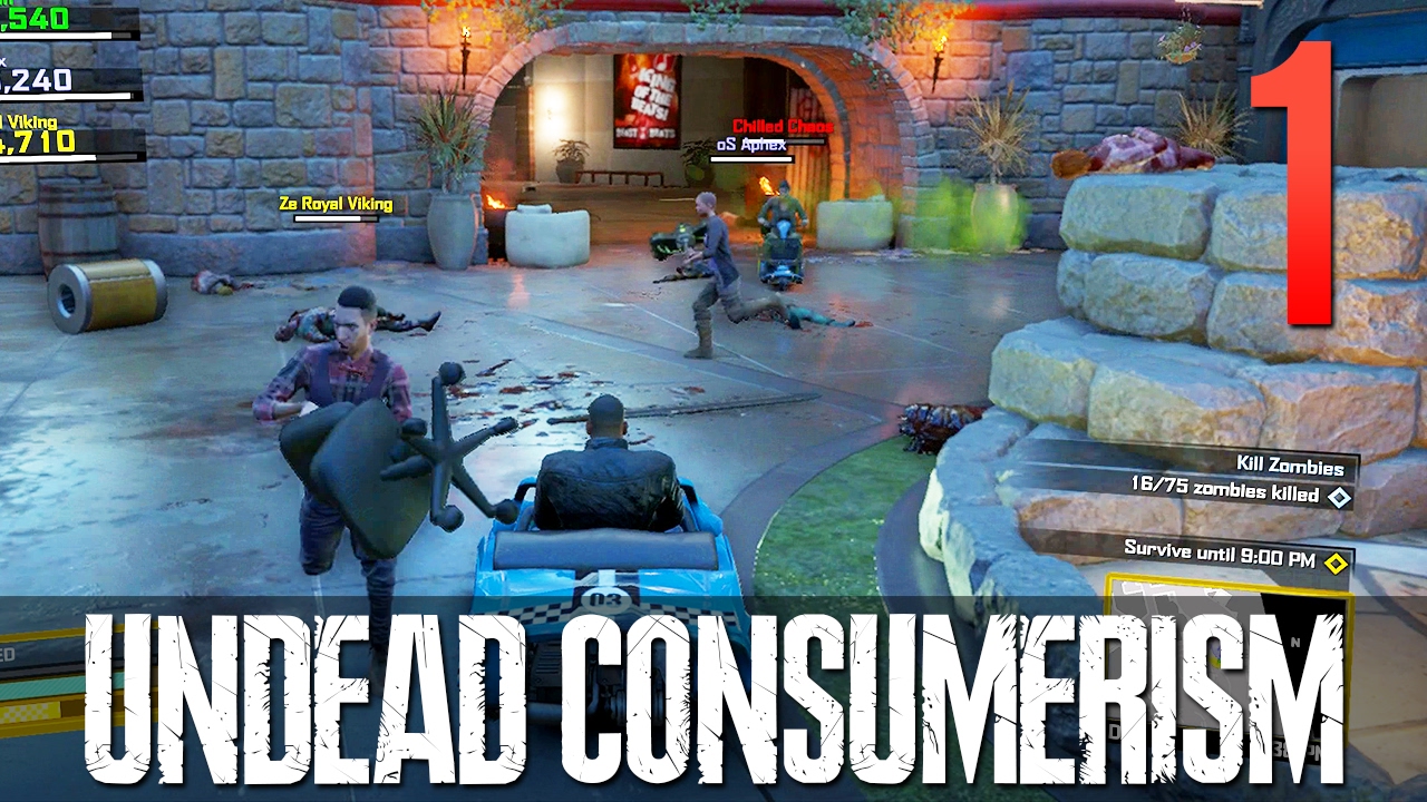 [1] Undead Consumerism (Let's Play Dead Rising 4 Multiplayer w/ GaLm ...
